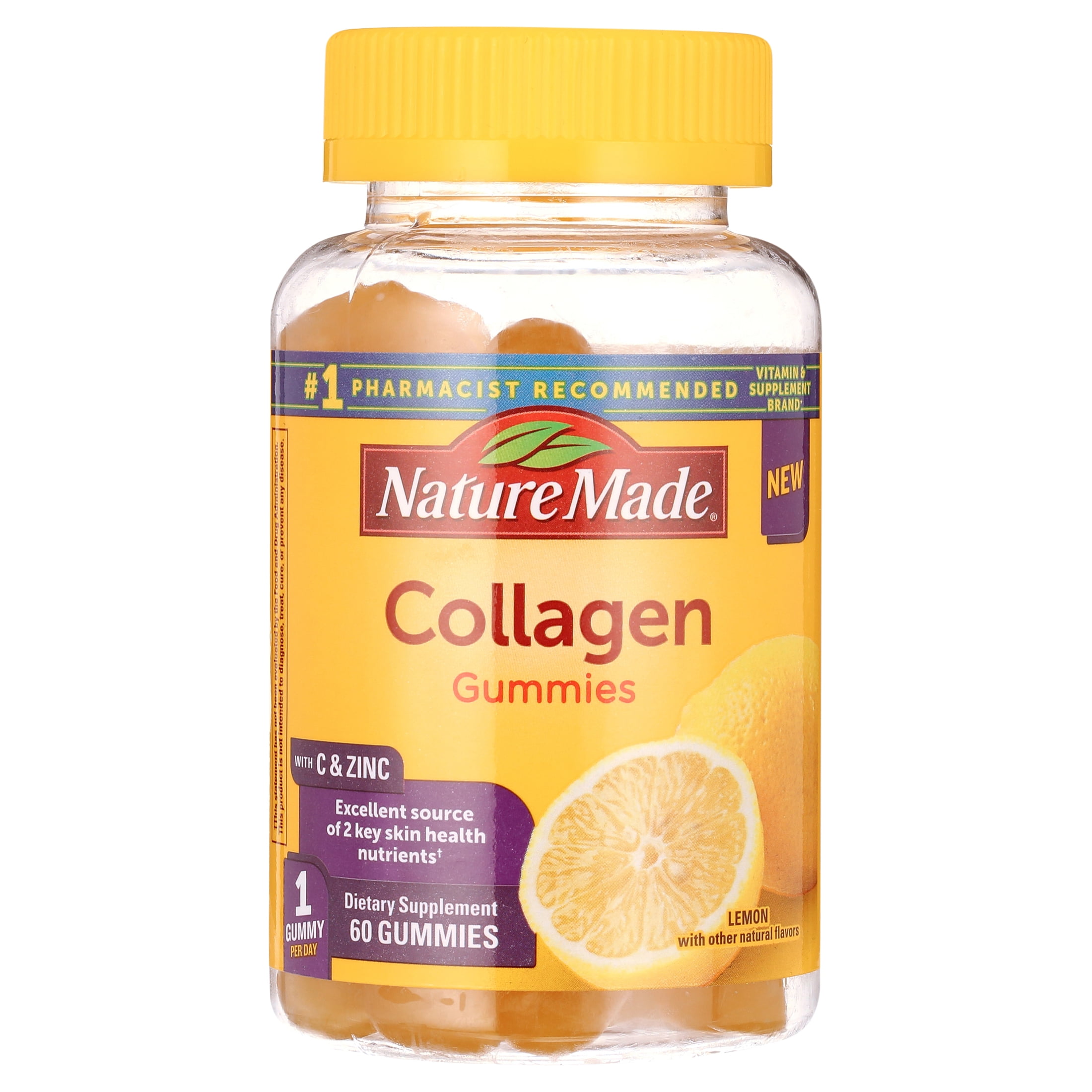 Nature Made Collagen Gummies, Hydrolyzed Collagen Peptides Supplement ...