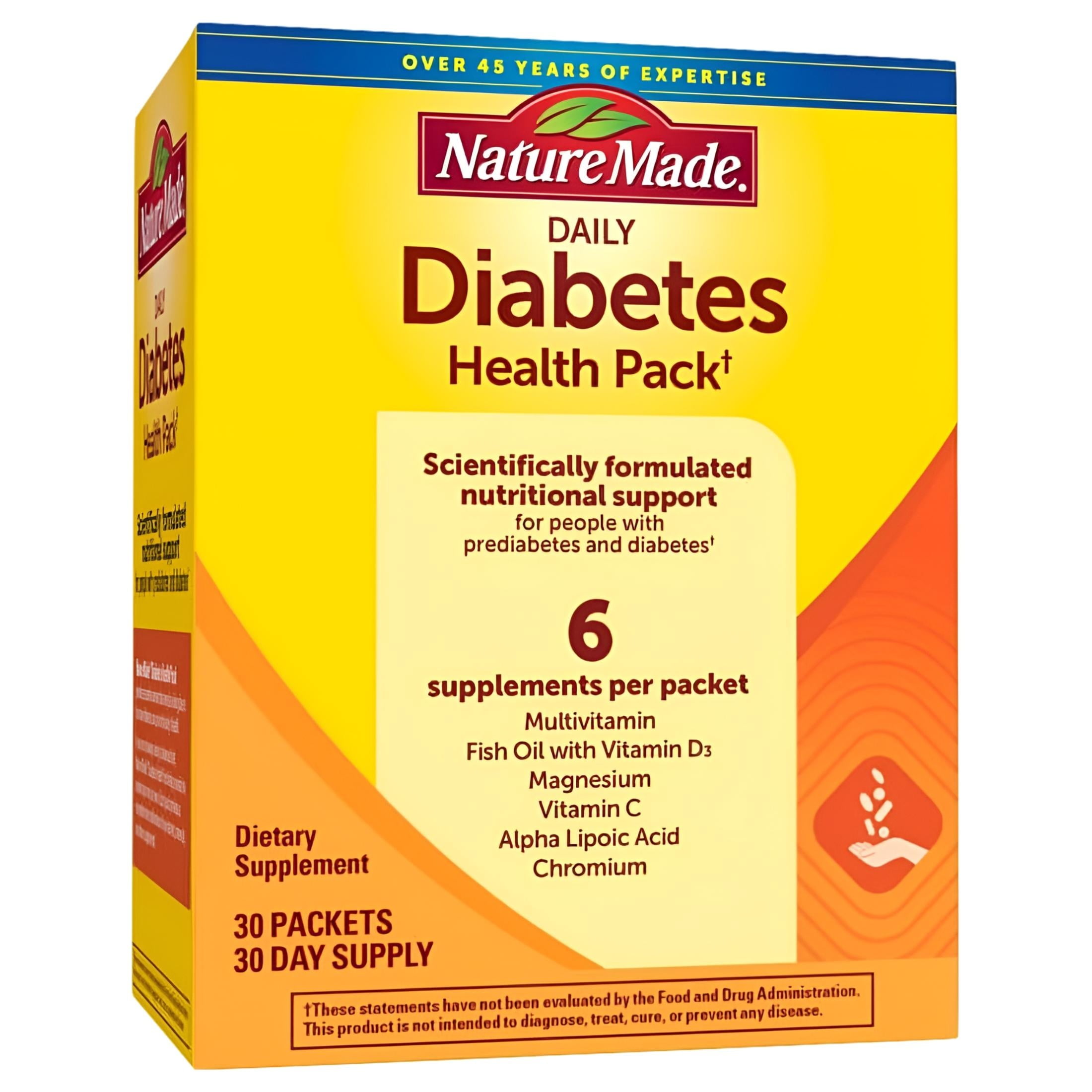 Nature Made Multivitamin Diabetic Supplements - Complete Daily Health ...