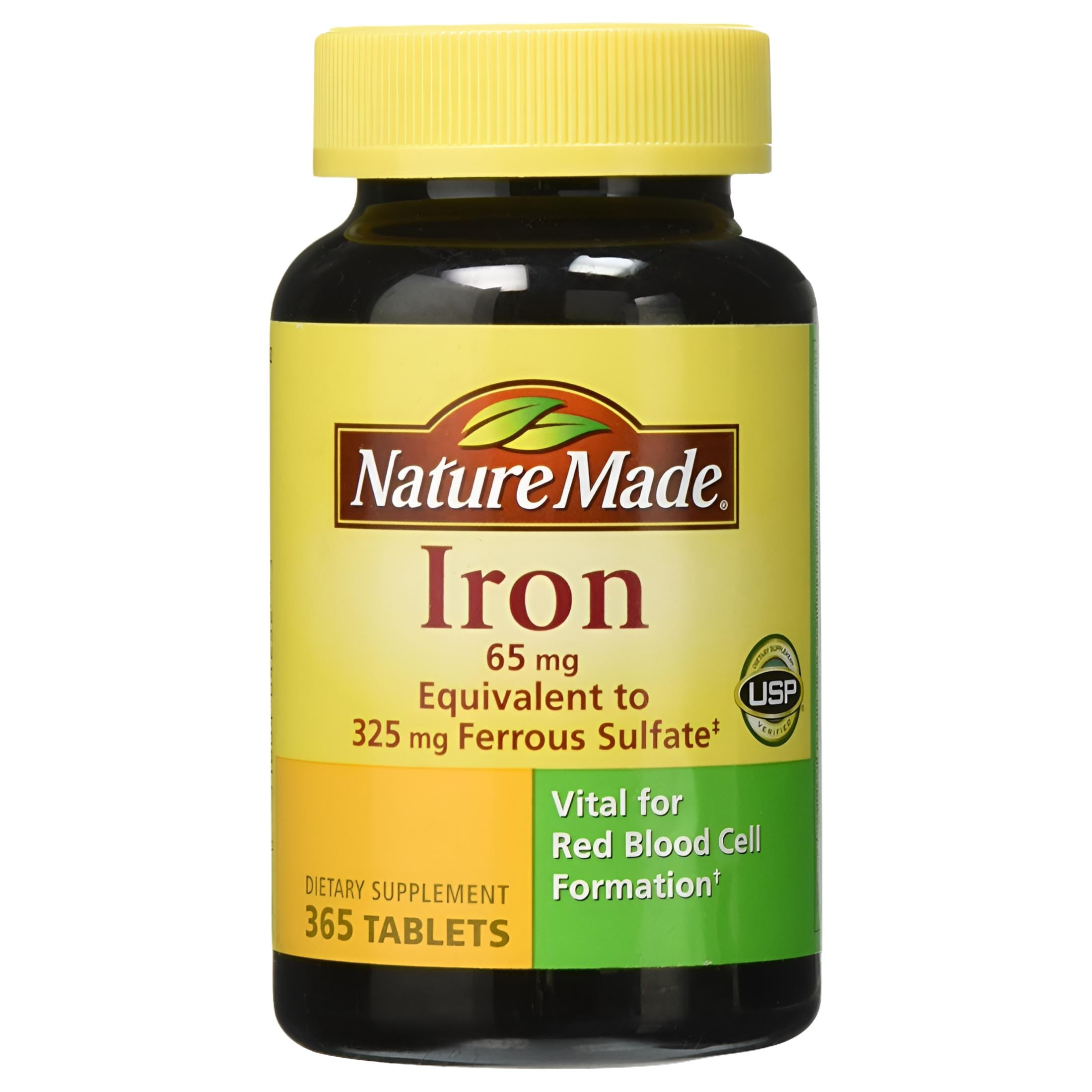 Nature Made Iron 65 mg Supplement - 365 Tablets - Walmart.com