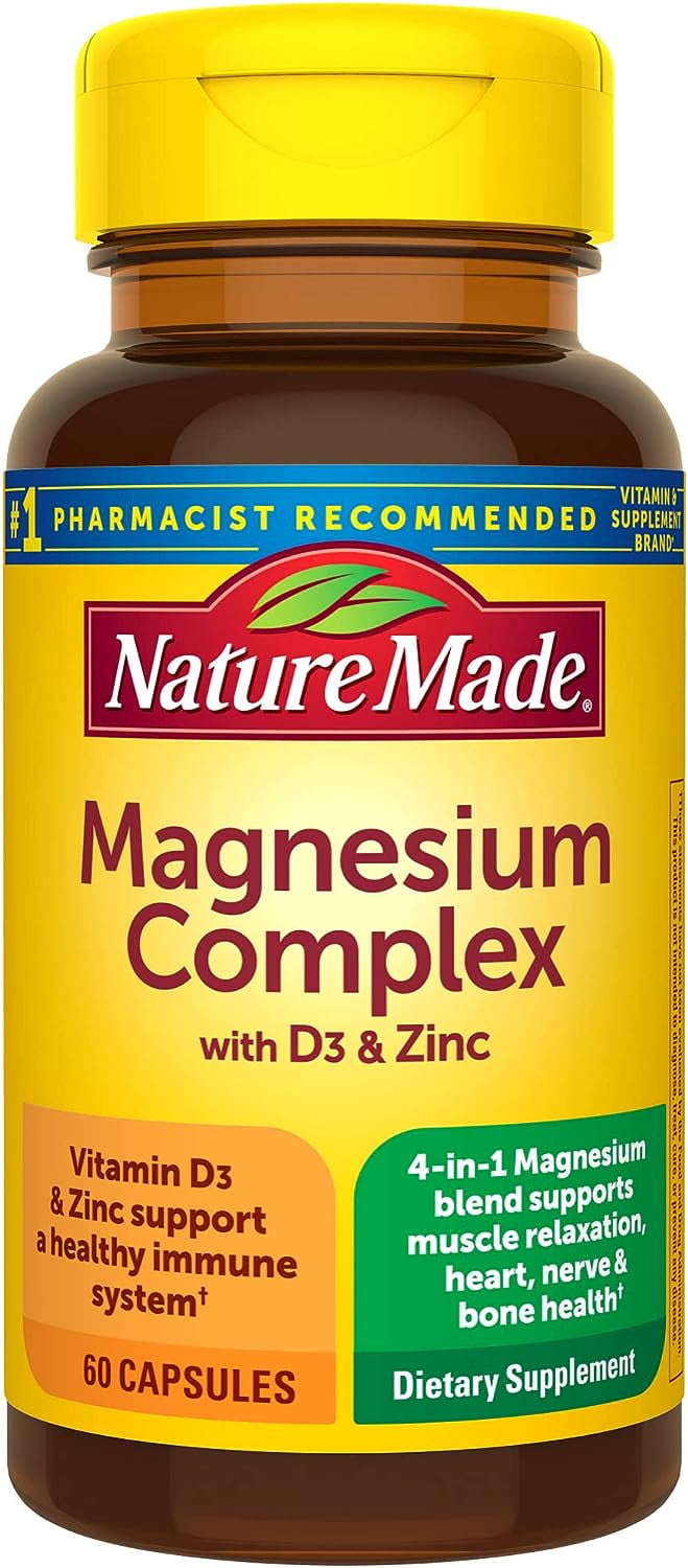 Nature Made Magnesium Complex Capsule - 60ct - Walmart.com