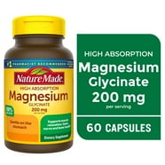 Decent Nature Magnesium Complex with 7 Forms 1000mg Capsules for ...