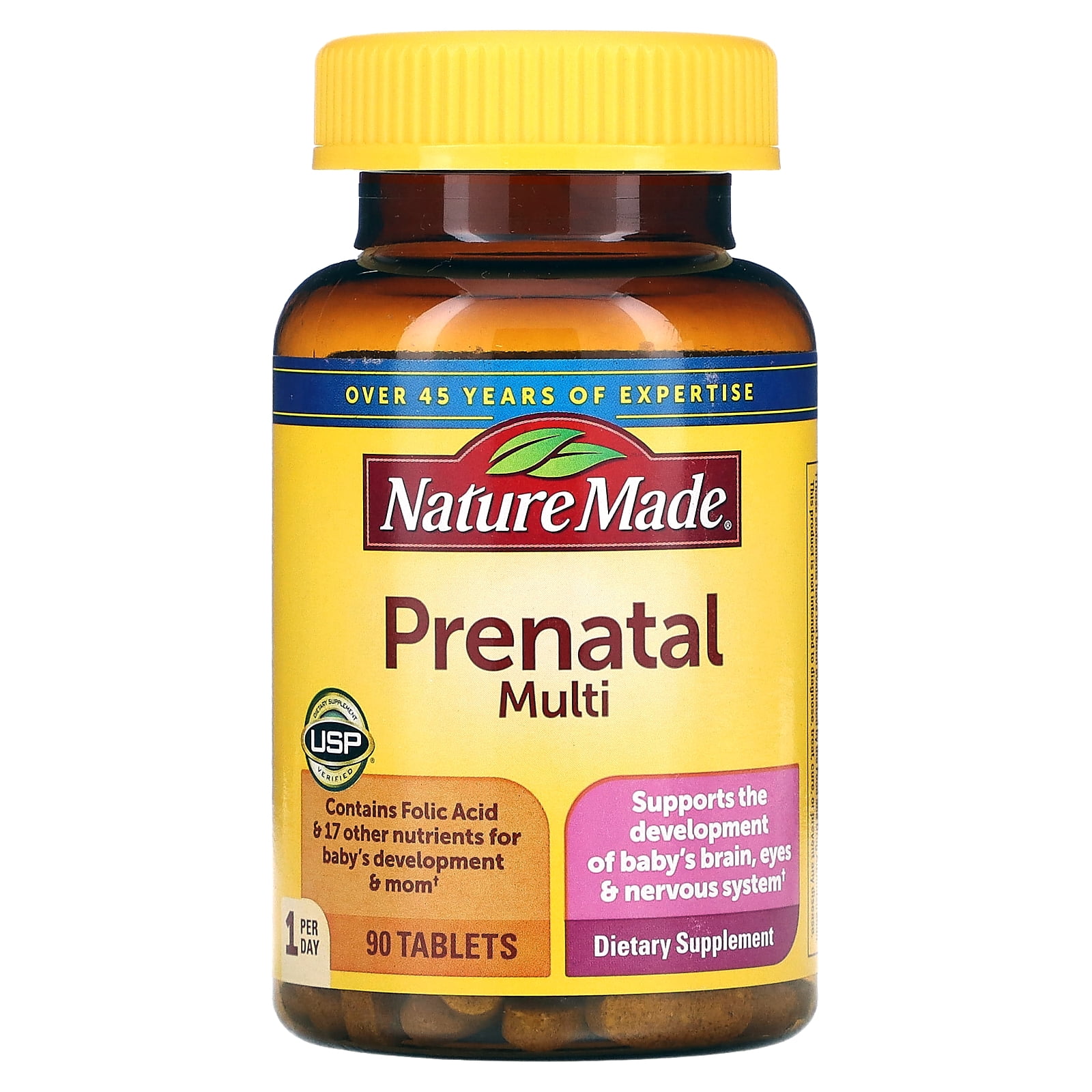 Nature Made, Multi Prenatal , 90 Tablets - Walmart.com