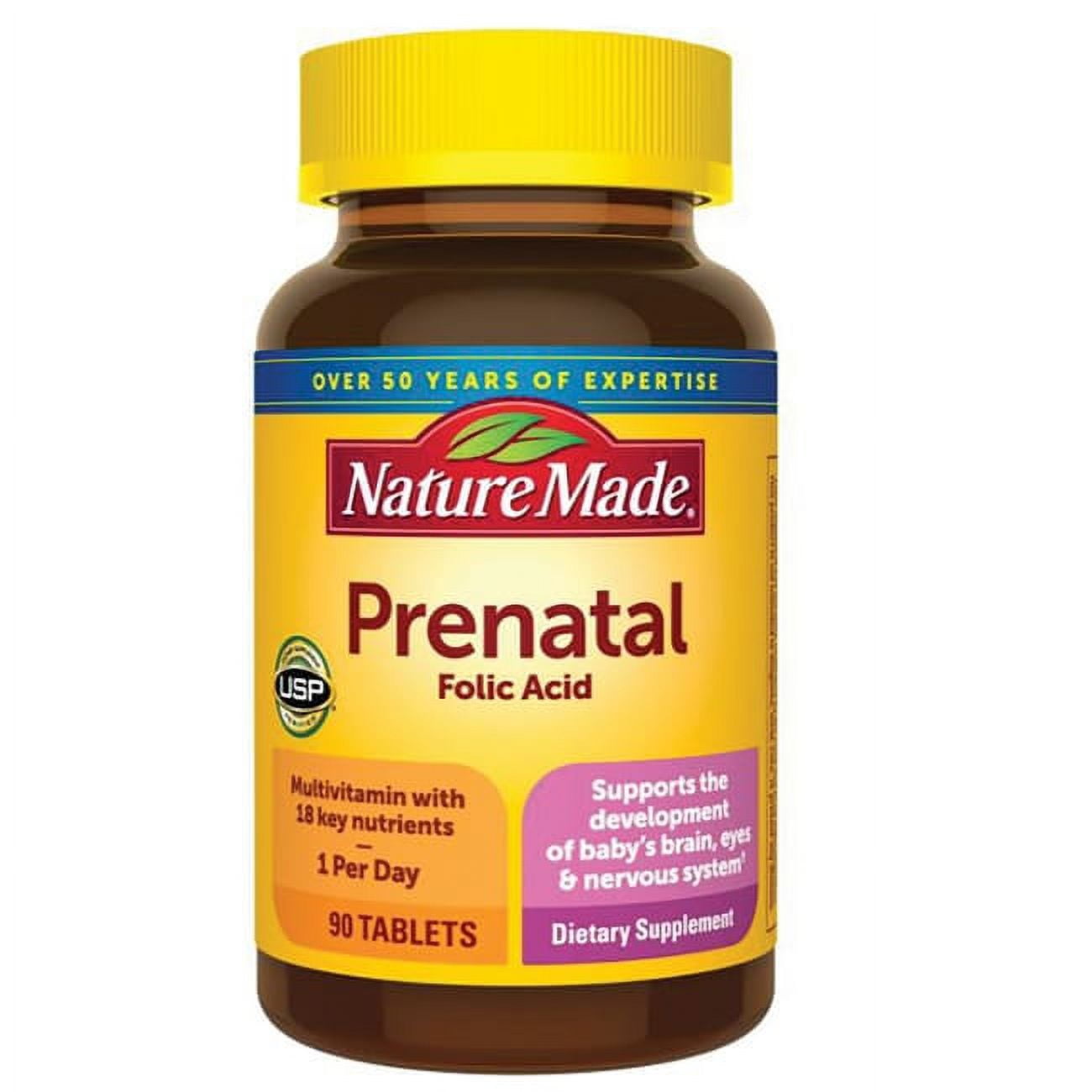 Nature Made Prenatal Tablet - Walmart.com