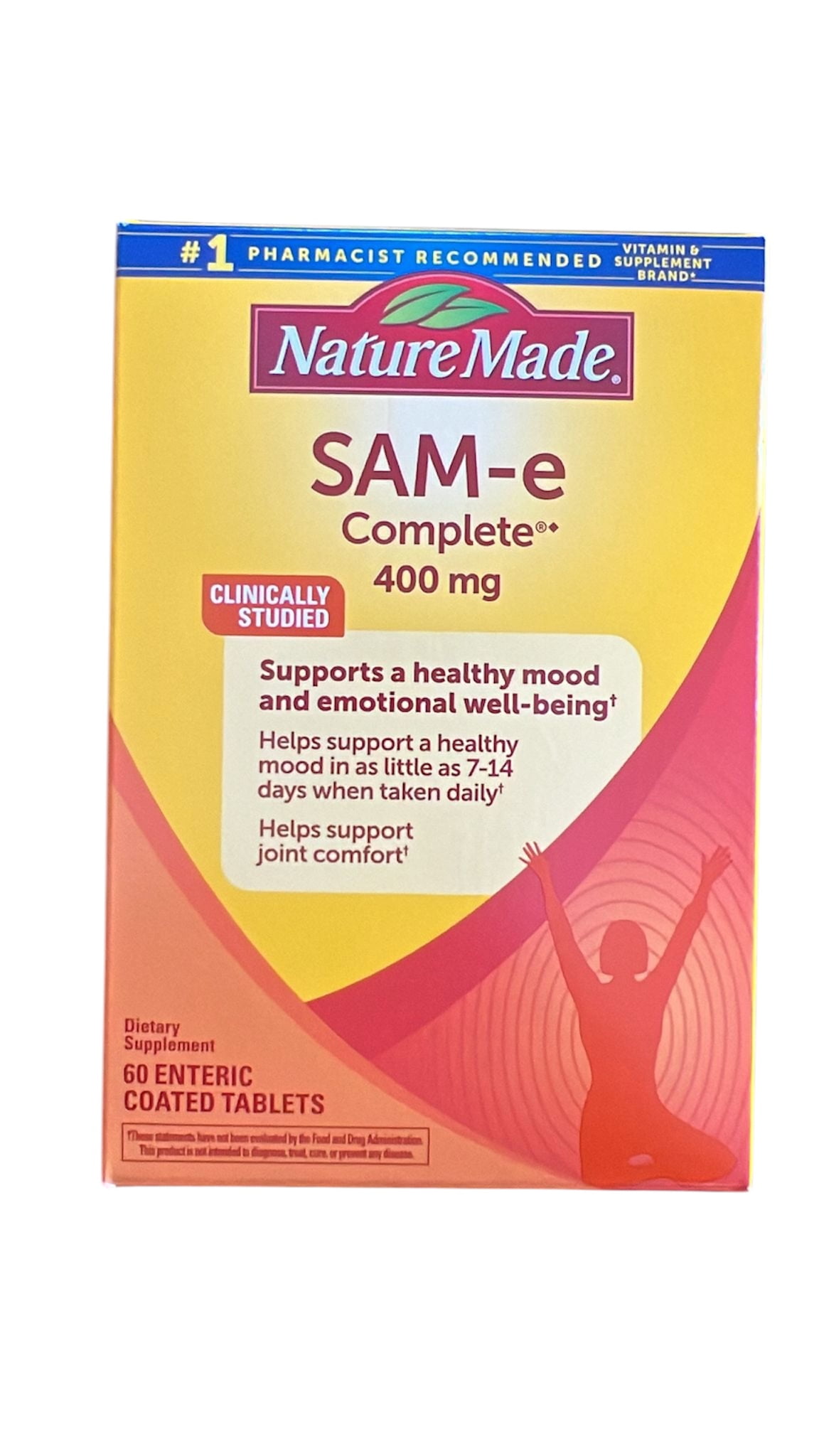 Nature Made SAM-e 400 mg Complete, Dietary Supplement for Mood Support ...