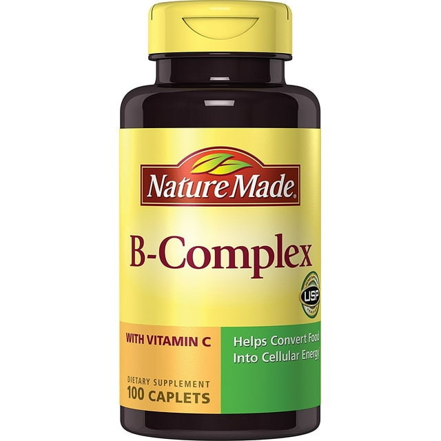 Nature Made B-Complex Vitamins For Cellular Energy, Nervous System ...