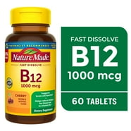 Spring Valley Sublingual Vitamin B12 Supplement Microlozenges for ...