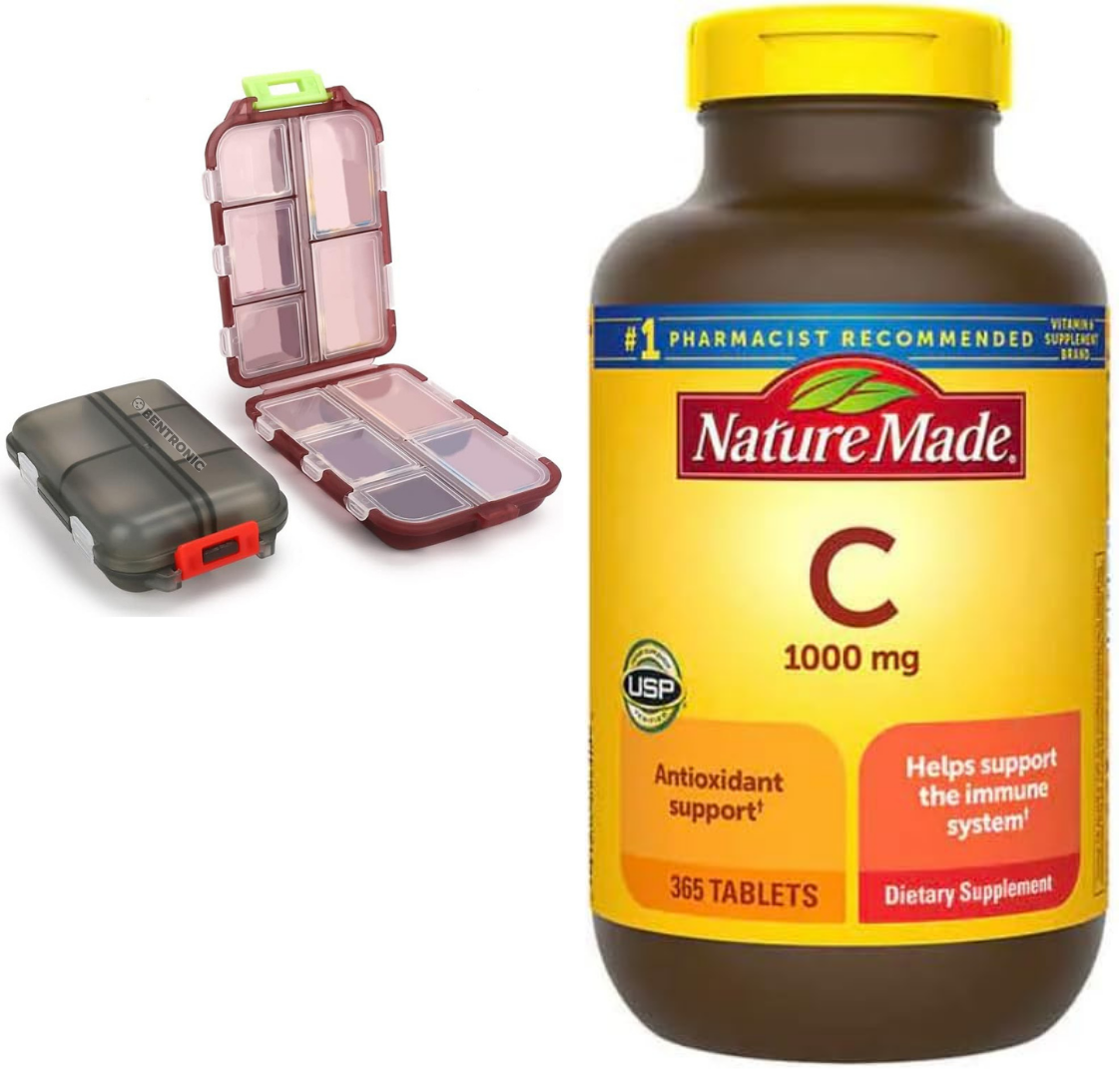 Nature Made Vitamin C 1000 mg Tablets, Immune Support Supplement, 365 ...