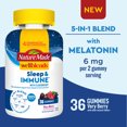 Nature Made Wellblends Sleep & Immune with Elderberry Gummies, Dietary Supplement, 36 Count HSA ...