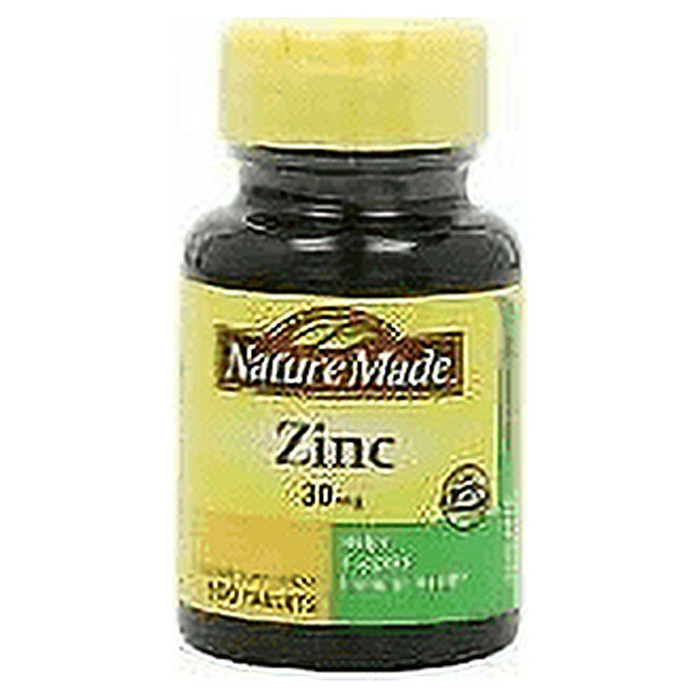 Nature Made Zinc Essential Nutrient & Antioxidant Support, 100ct, 4 ...