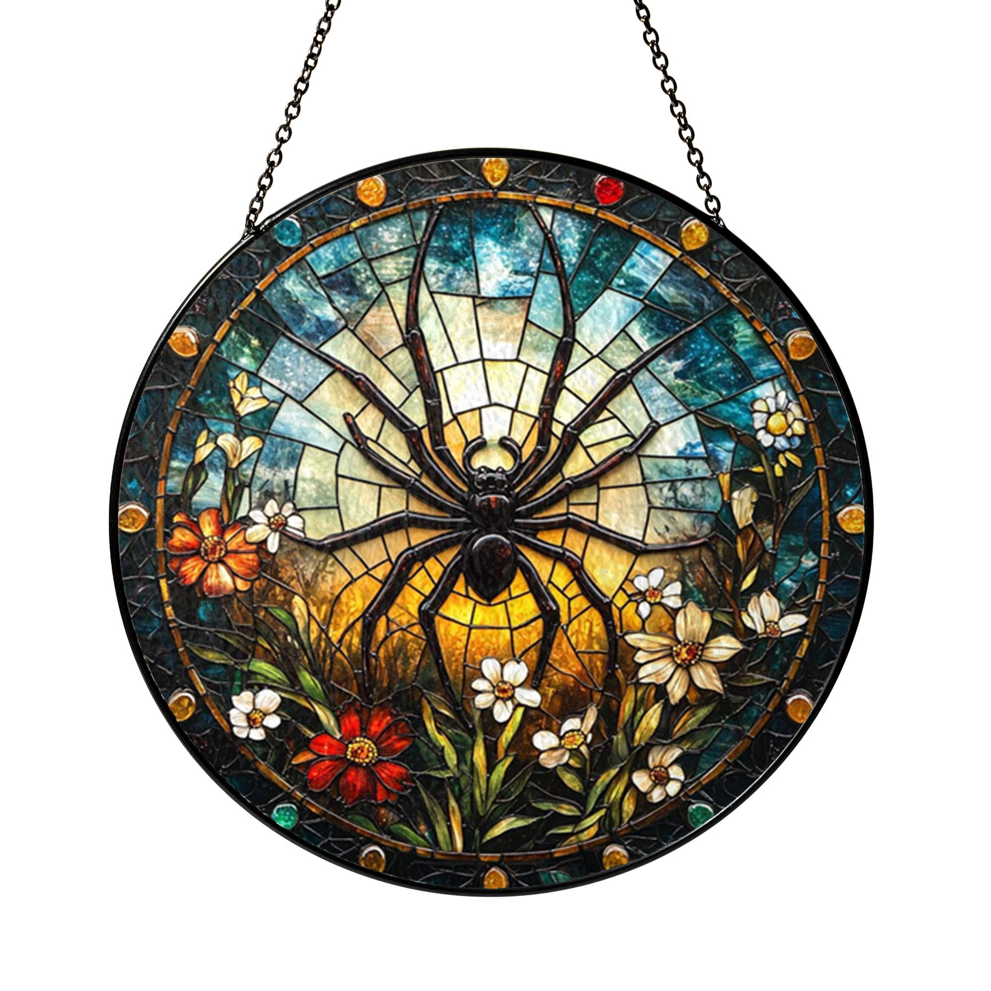Nature Meadow Window Hanging – Glass Style Art1701 - Walmart.com