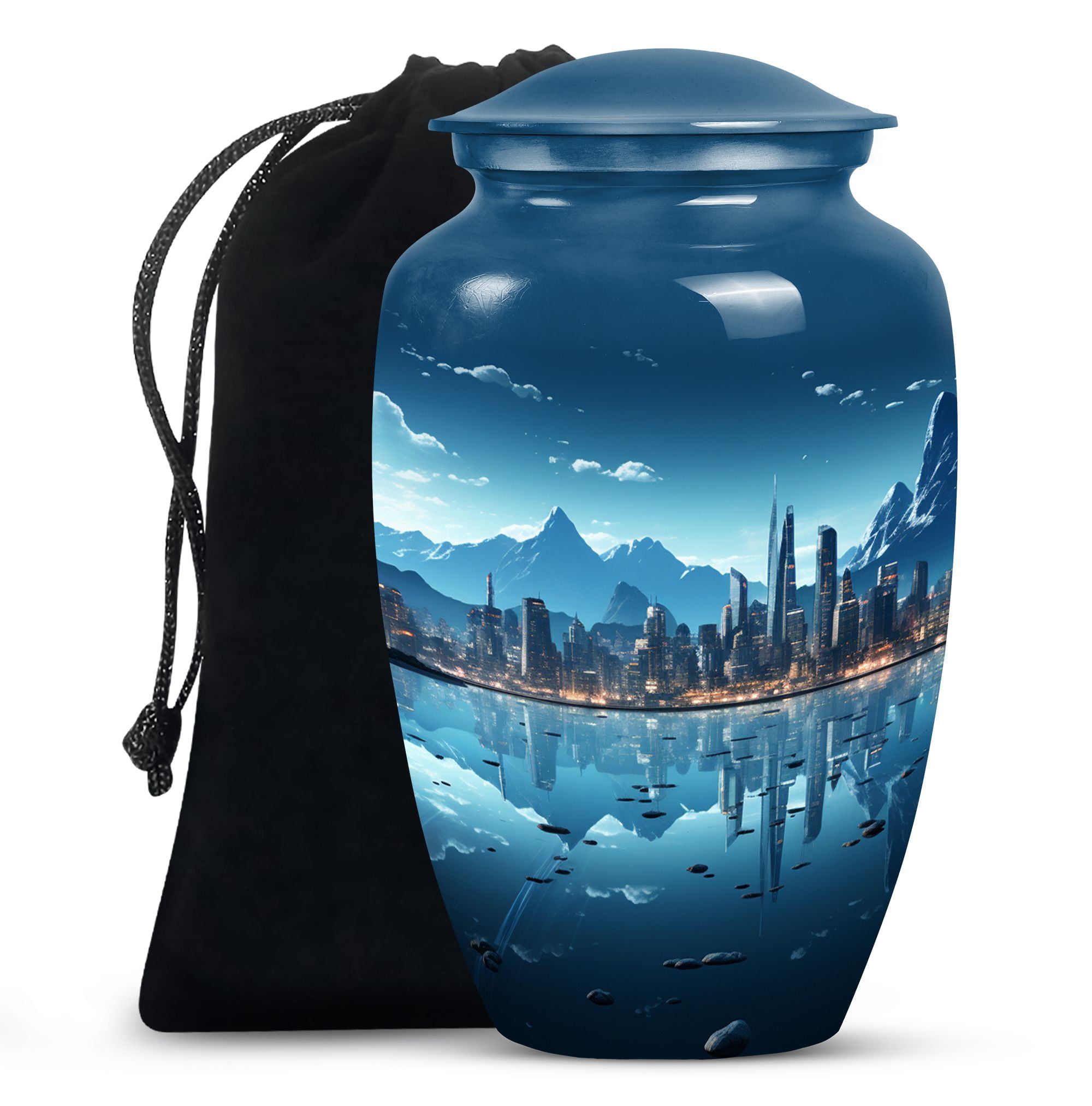 Nature Meets Urban Splendor - Cremation Urns For Adults Humans - Gentle ...