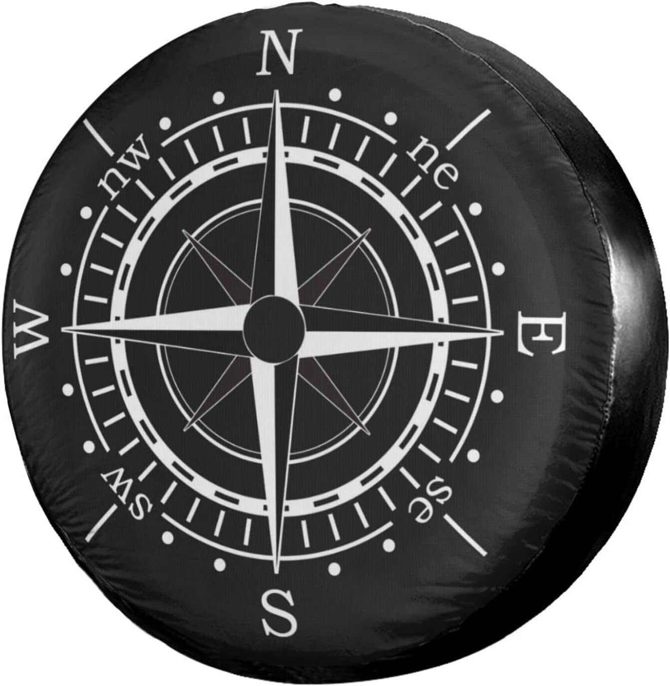 Nature Mountain Spare Tire Cover Compass Tire Covers Camping Waterproof ...
