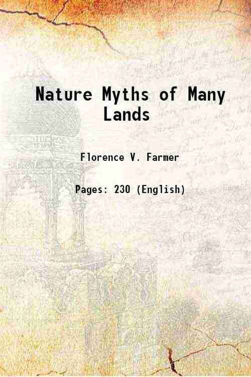 Nature Myths of Many Lands 1910 [Hardcover] - Walmart.com