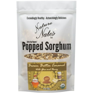 Rani Juwar Dhani (Puffed "popcorn" Sorghum) 14oz (400g) ~ All Natural ...