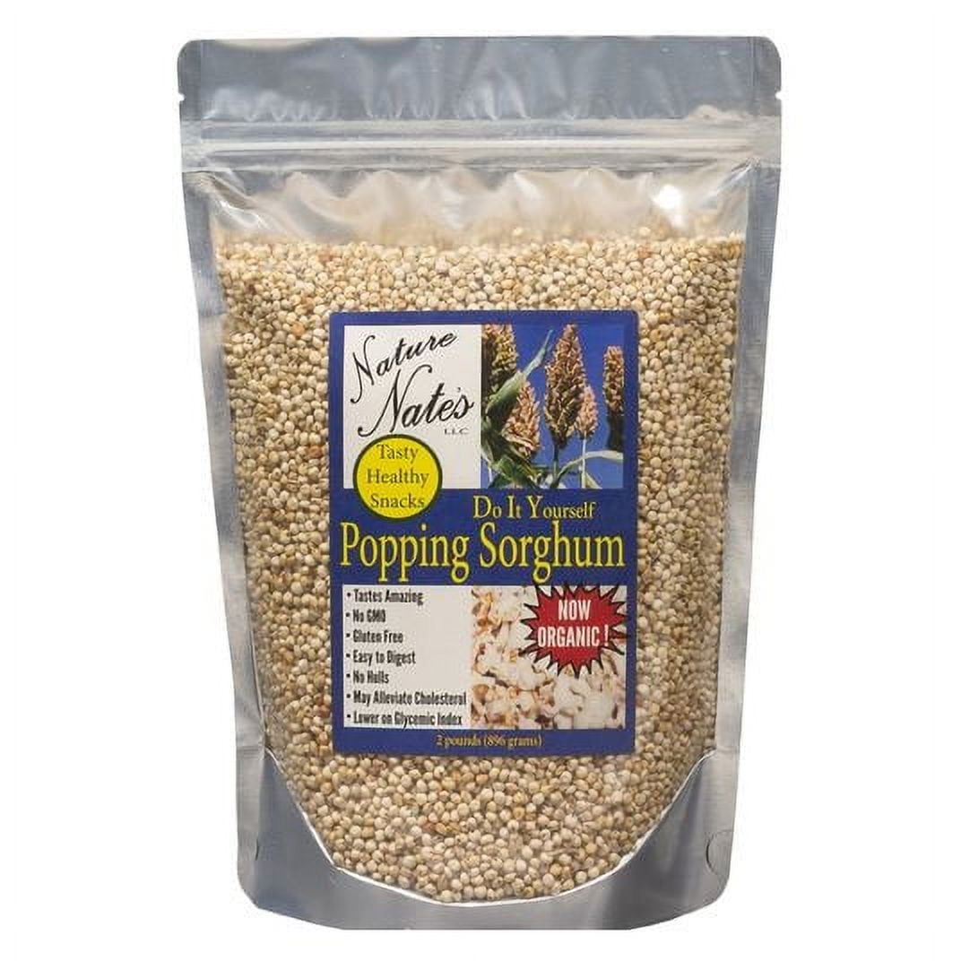 Nature Nate's Popping Sorghum, DIY, Organic-2 lb - Walmart.com