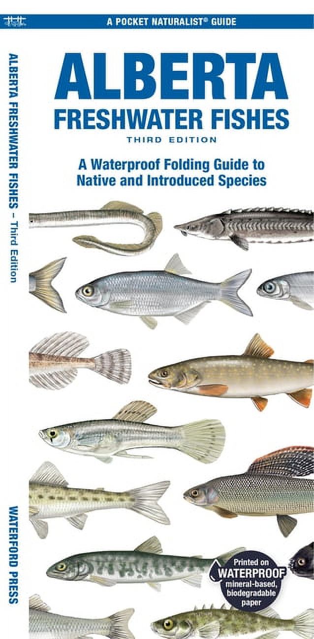 Nature Observation North America Alberta Freshwater Fishes: A Folding ...