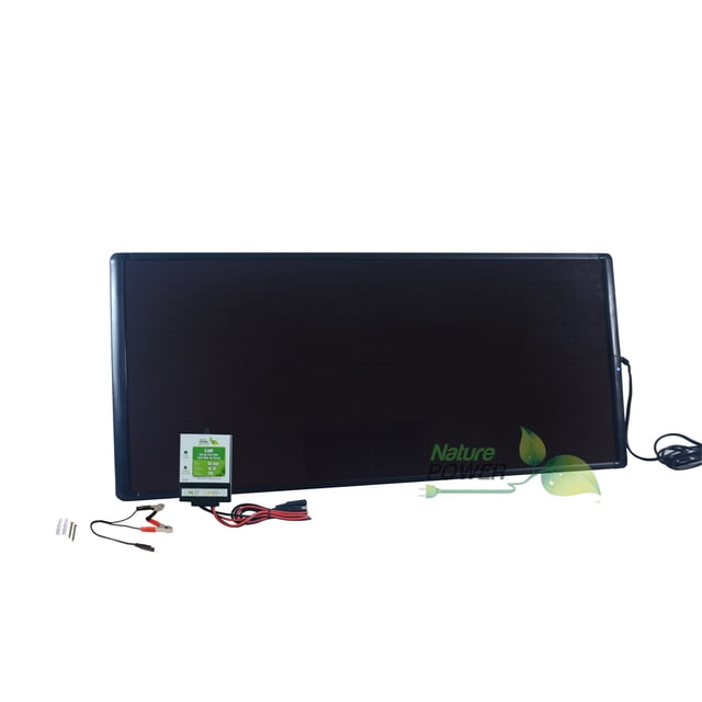 Nature Power (42022) 22-Watt Amorphous Solar Panel Charging Kit with 8 ...