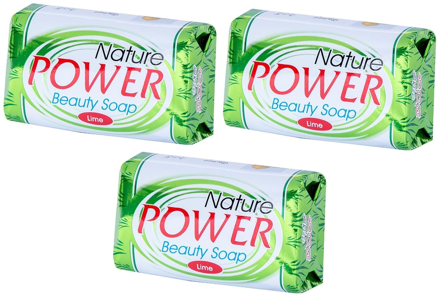 Nature Power Lime Beauty Soaps Pack of 3 3 Pieces x 125g - Walmart.com