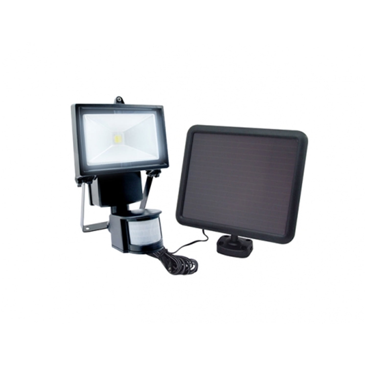 Single COB Solar Motion Activated?Security Light with Integrated LED (2 ...