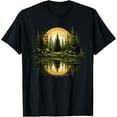 Nature Reflection Forest Trees Outdoor Wildlife T-Shirt - Walmart.com