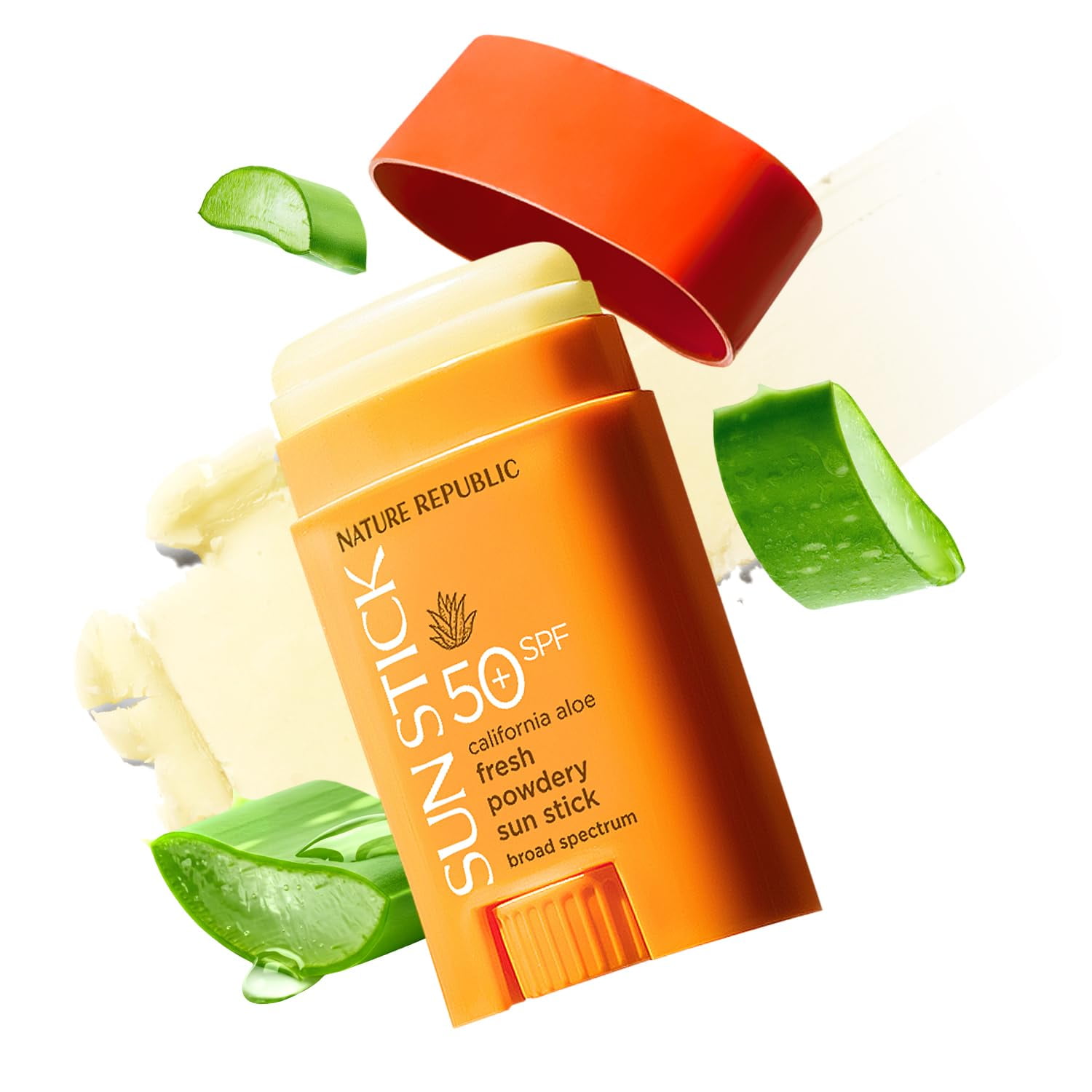 Nature Republic California Aloe IFF17 Fresh Powdery Sun Stick Broad ...