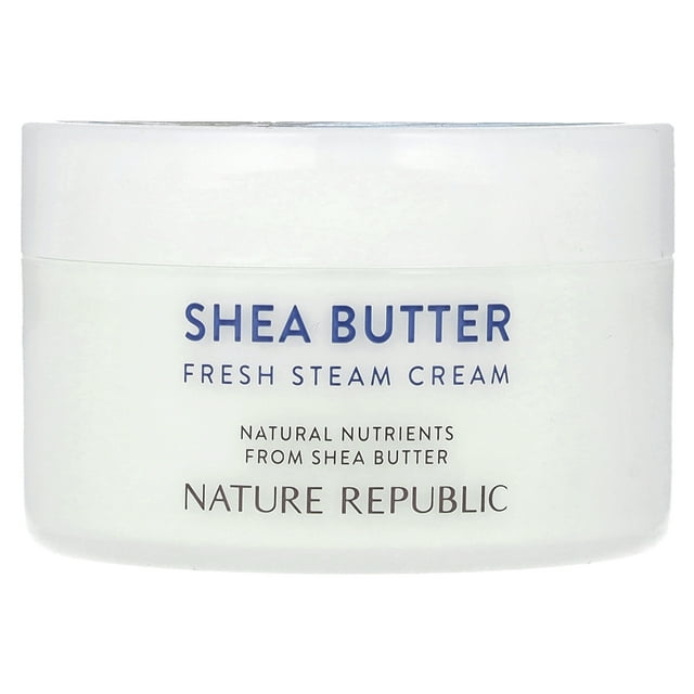 Nature Republic Shea Butter, Fresh Steam Cream, 3.38 fl oz (100 ml ...