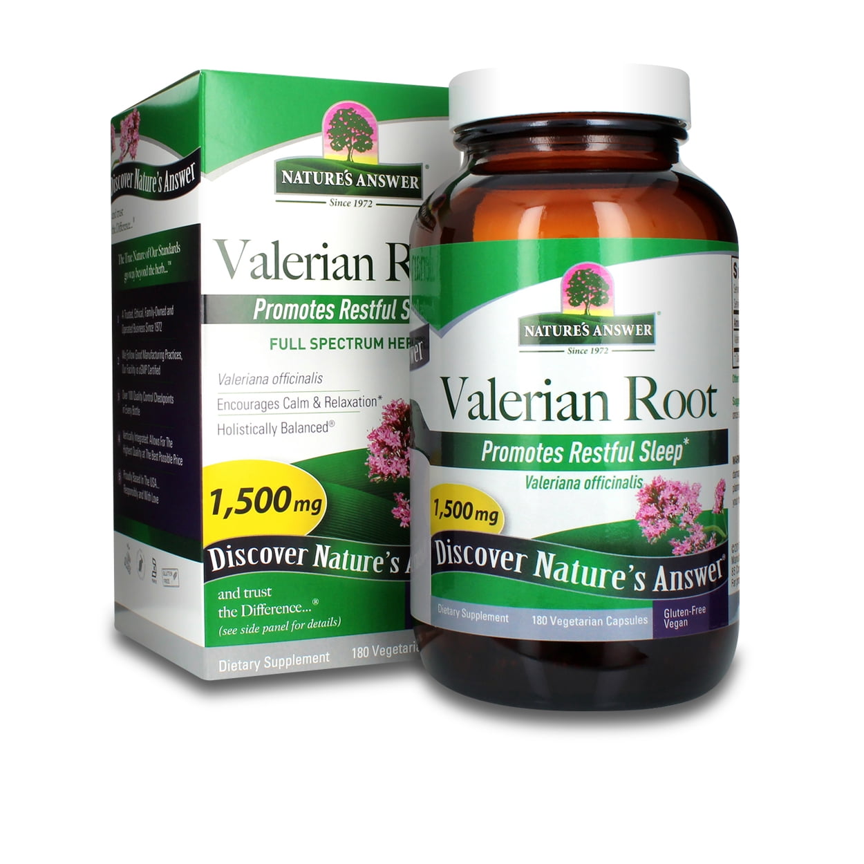 Valerian Root 180 v-caps - Walmart.com
