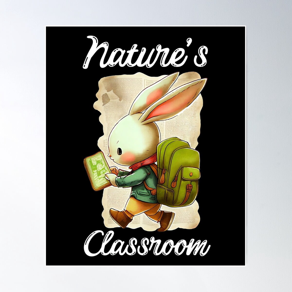 Nature'S Classroom Poster Wall Art, Modern Wall Decor For Living Room ...