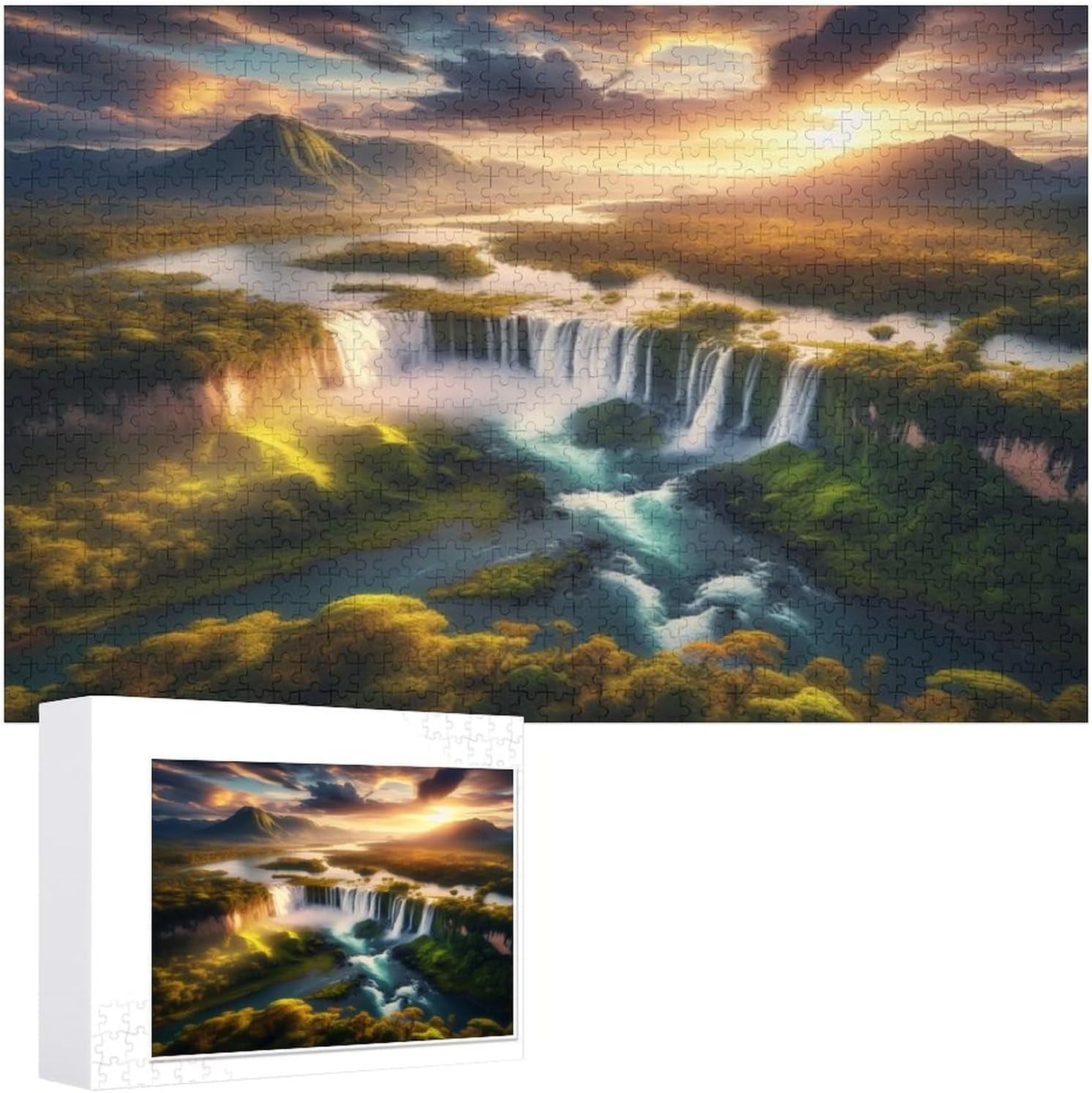 Nature'S Landscape 300 Pieces Puzzle Challenging Family Activity Game ...