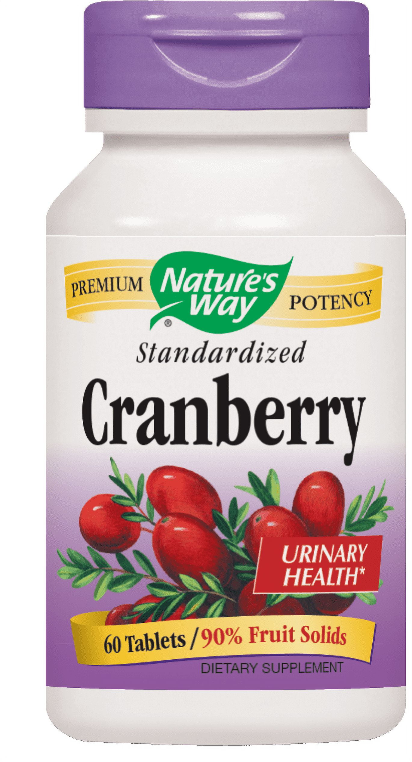 Nature'S Way Cranberry Standardz Extr - 60 Tablets - Walmart.com