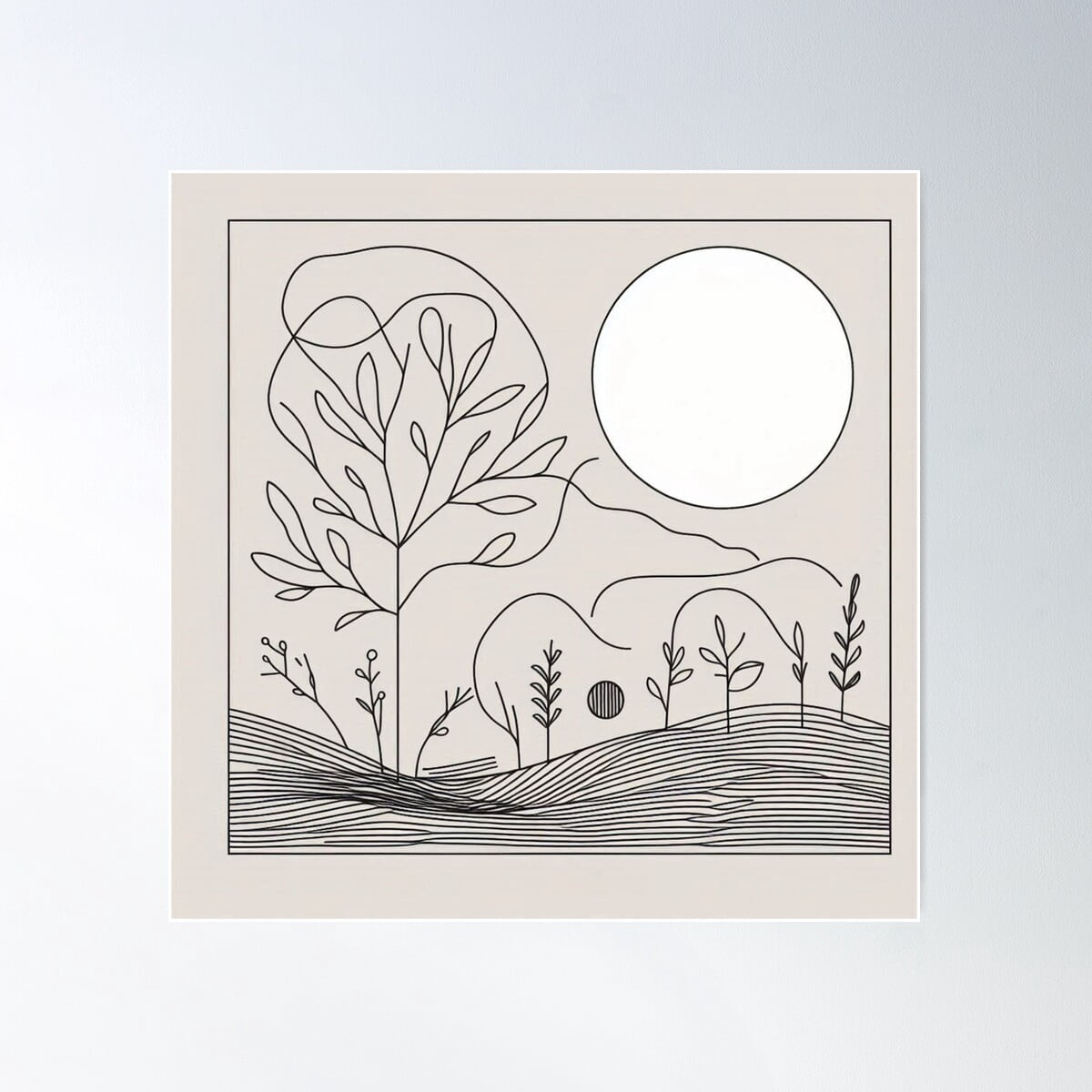 Nature’S Whisper: The Subtle Art Poster Wall Art, Modern Wall Decor For ...
