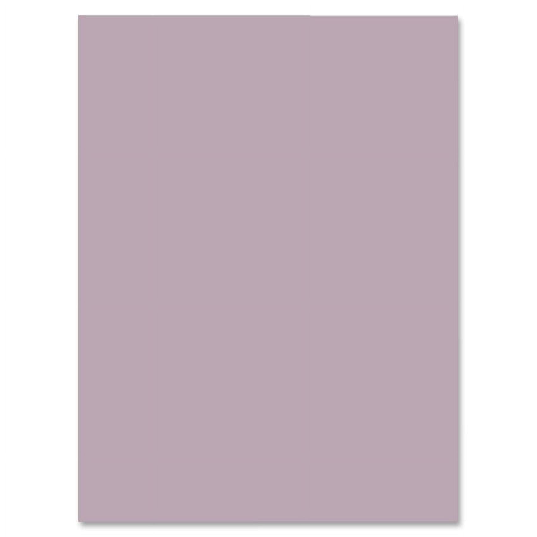 Nature Saver 100% Recycled Construction Paper, Lilac, 50 / Pack ...