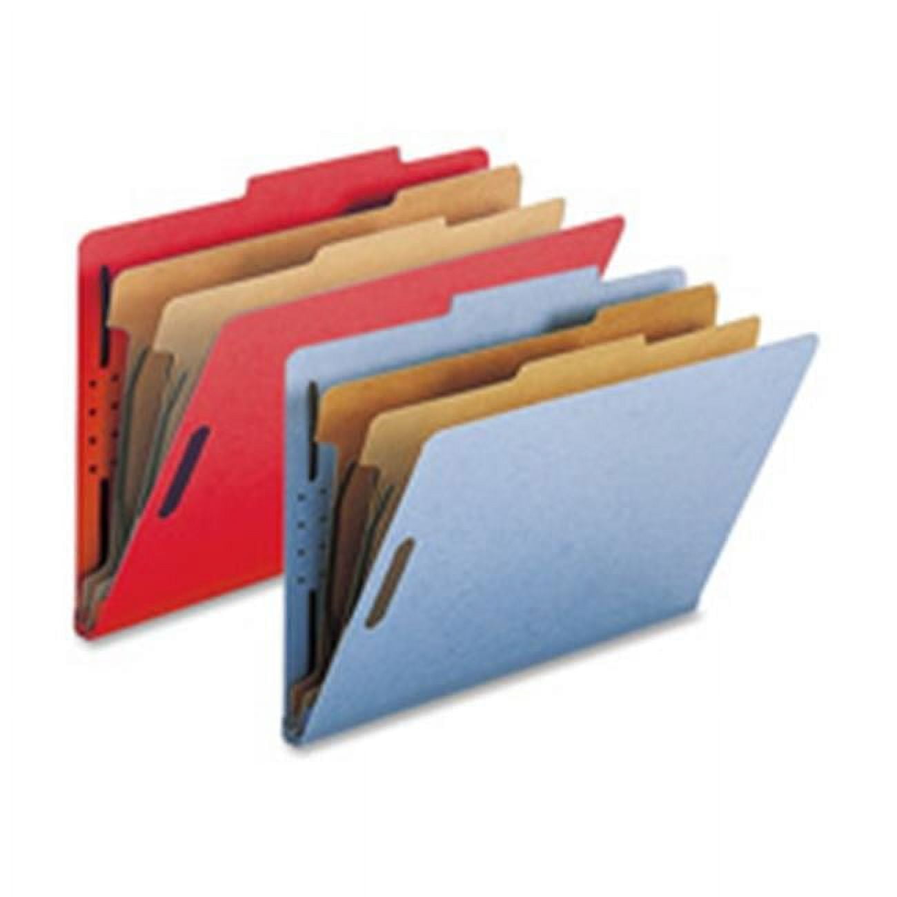 Nature Saver Classification Folders - Bright Red - Legal - with ...