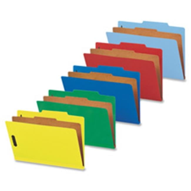 Nature Saver Classification Folders - Dark Blue - Legal Size - Walmart.com