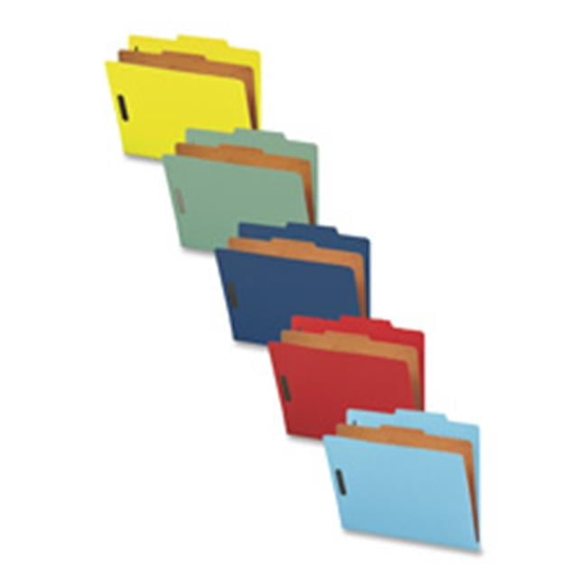 Nature Saver Classification Folders- w- Fstnrs- 1 Dvdr- Letter- YW ...
