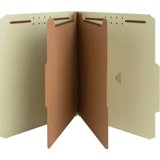 Nature Saver Green Recycled K-style Pressboard Classification Folders ...
