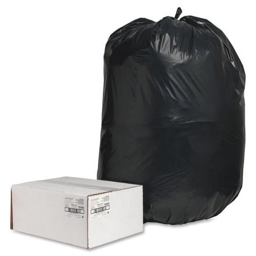 Nature Saver Heavy-Duty Trash Liners, 2 mil, 55 To 60 Gallons, 75% ...