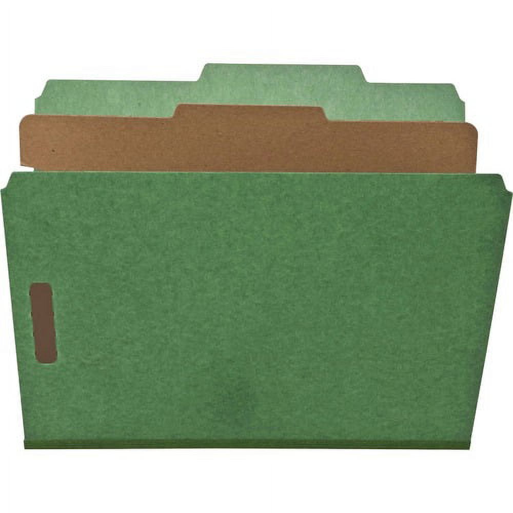 Nature Saver Letter Recycled Classification Folder - 8 1/2" x 11" - 2 ...