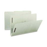 Nature Saver, NAT01058, Recycled Gray/Green Classification Folders, 10 ...