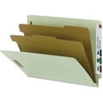 Nature Saver, NATSP17252, 2-divider End Tab Classification Folder, 10 ...