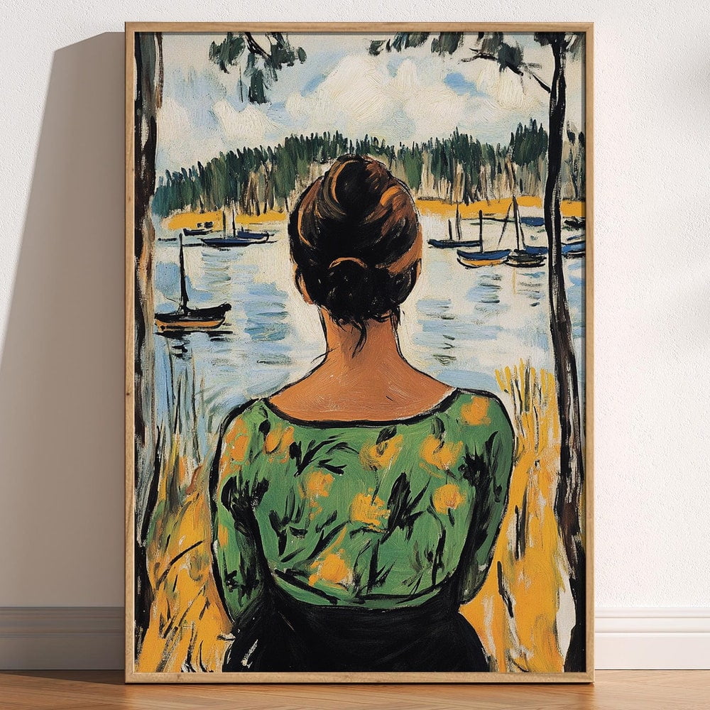 Nature Scene Henri Matisse Print, Henri Matisse Style Fauvism Painting ...