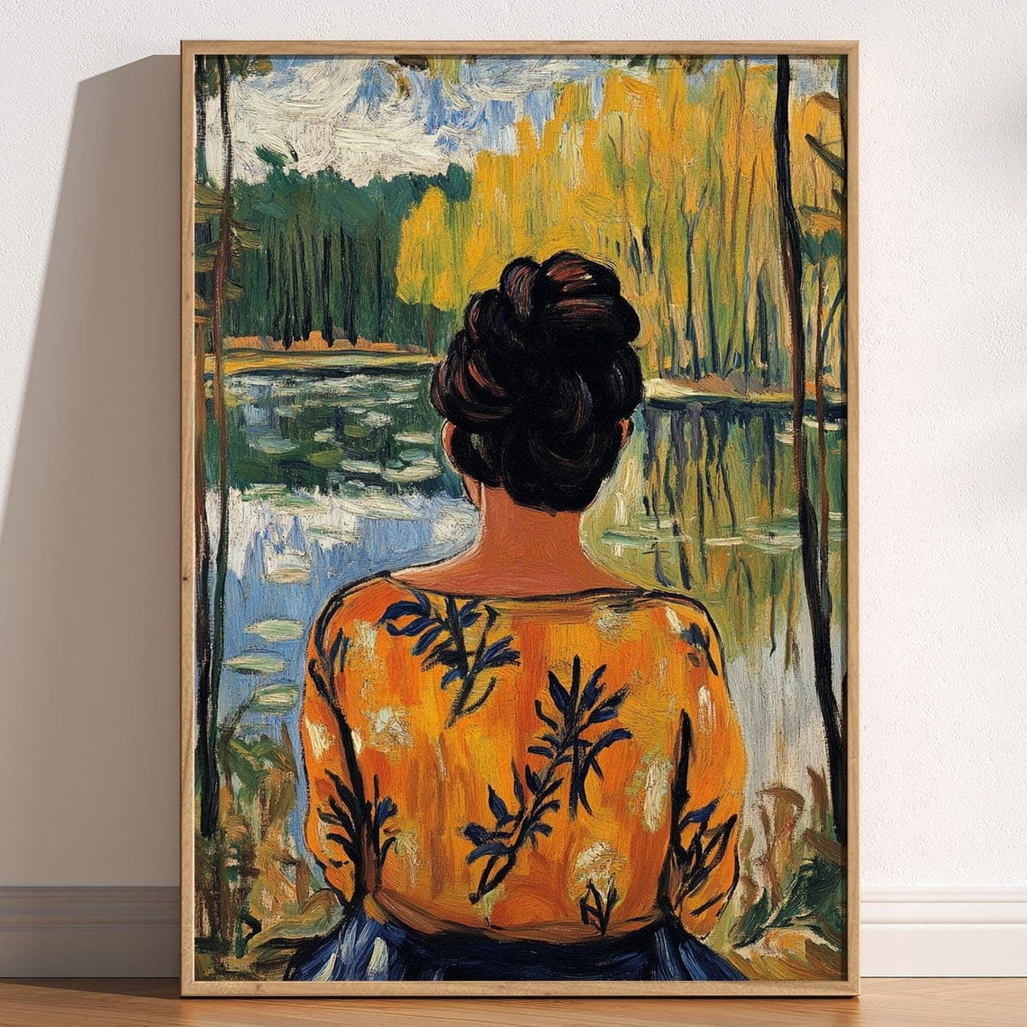 Nature Scene Henri Matisse Print, Henri Matisse Style Fauvism Painting ...