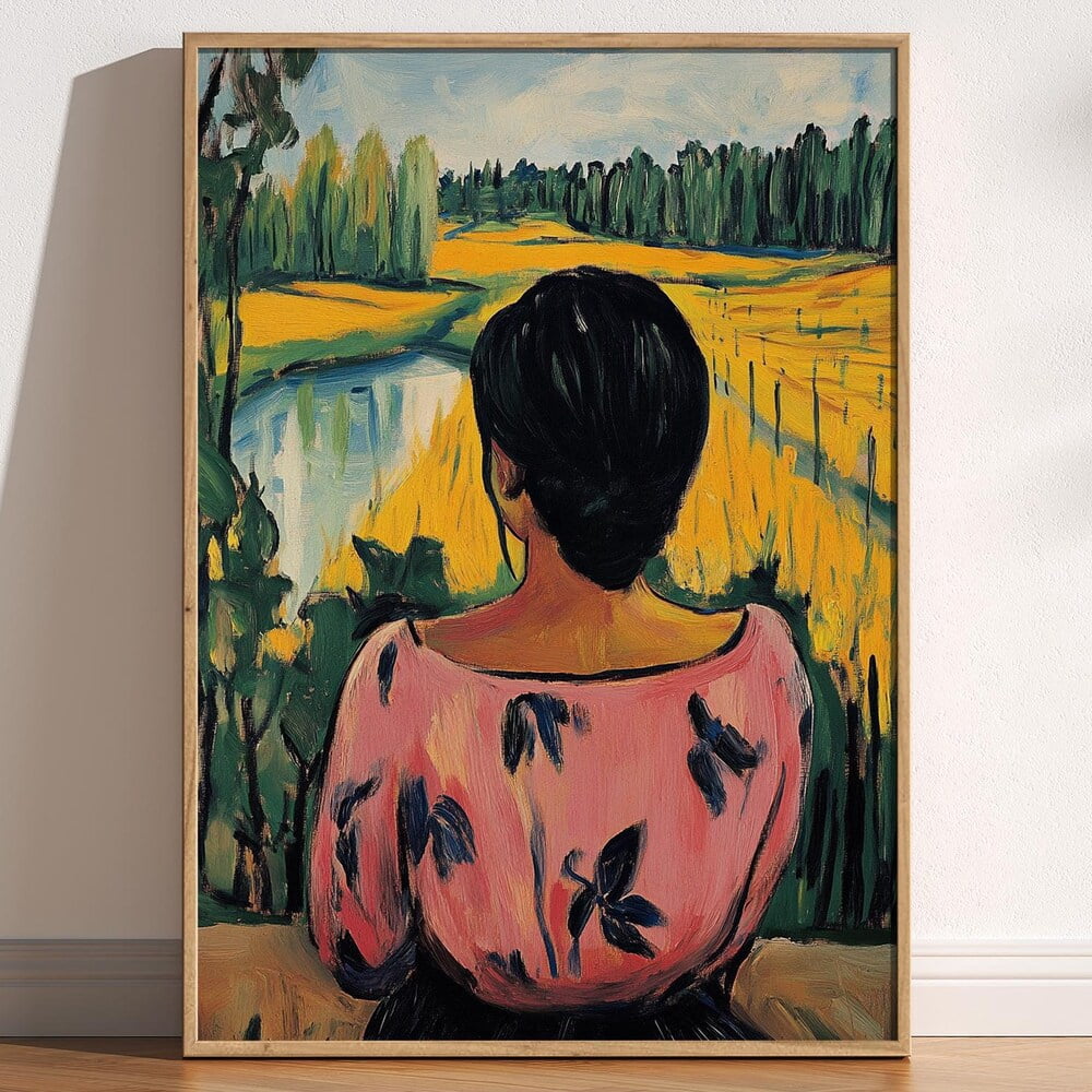 Nature Scene Henri Matisse Print, Henri Matisse Style Fauvism Painting ...