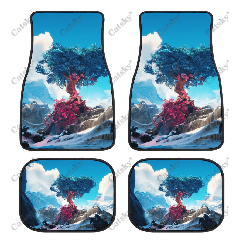 Nature Scenery River Sunset 4 Pieces Car Floor Mats Automotive Mats ...