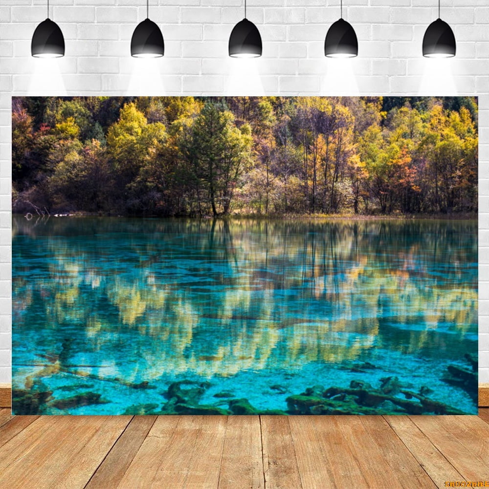 Nature Scery Waterfall Forest River Backdrop Birthday Party Wedding ...