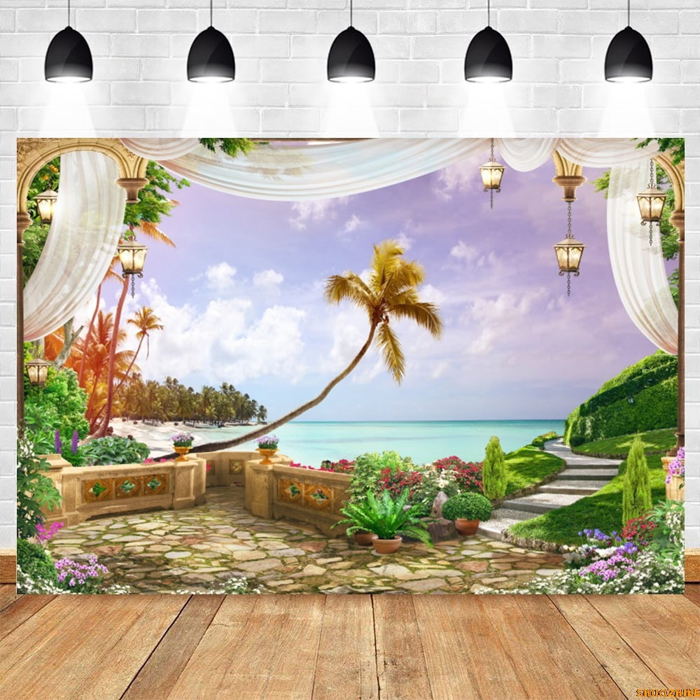 Nature Seaside Landscape Backdrop for Photography Sea Ocean Frch ...