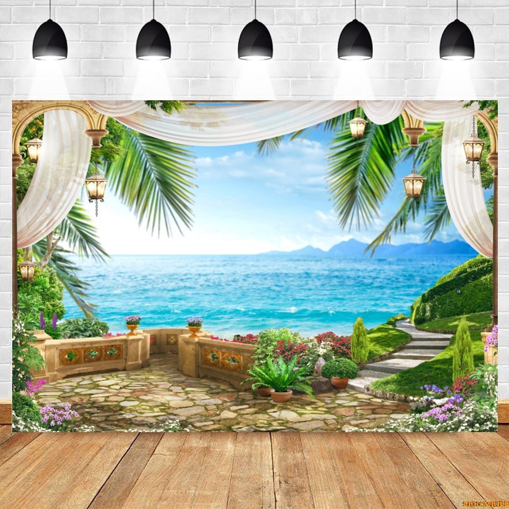Nature Seaside Landscape Backdrop for Photography Sea Ocean Frch ...
