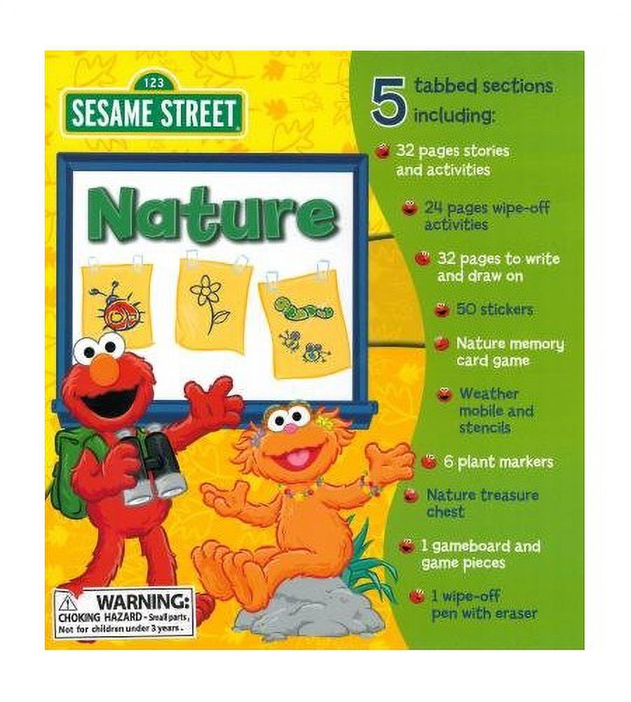 Pre-Owned Nature (Sesame Street Activity Center) Hardcover - Walmart.com