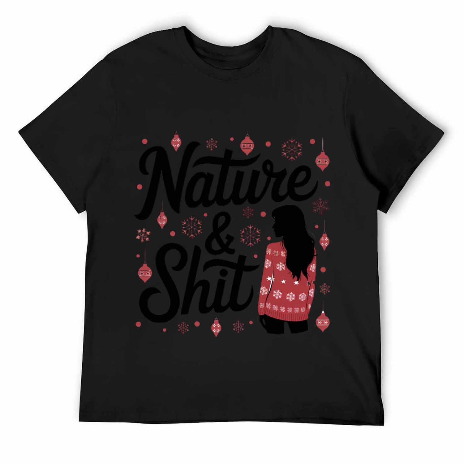Nature & Shit Jesus Christ Matters Christian Religious Cross T-Shirt ...