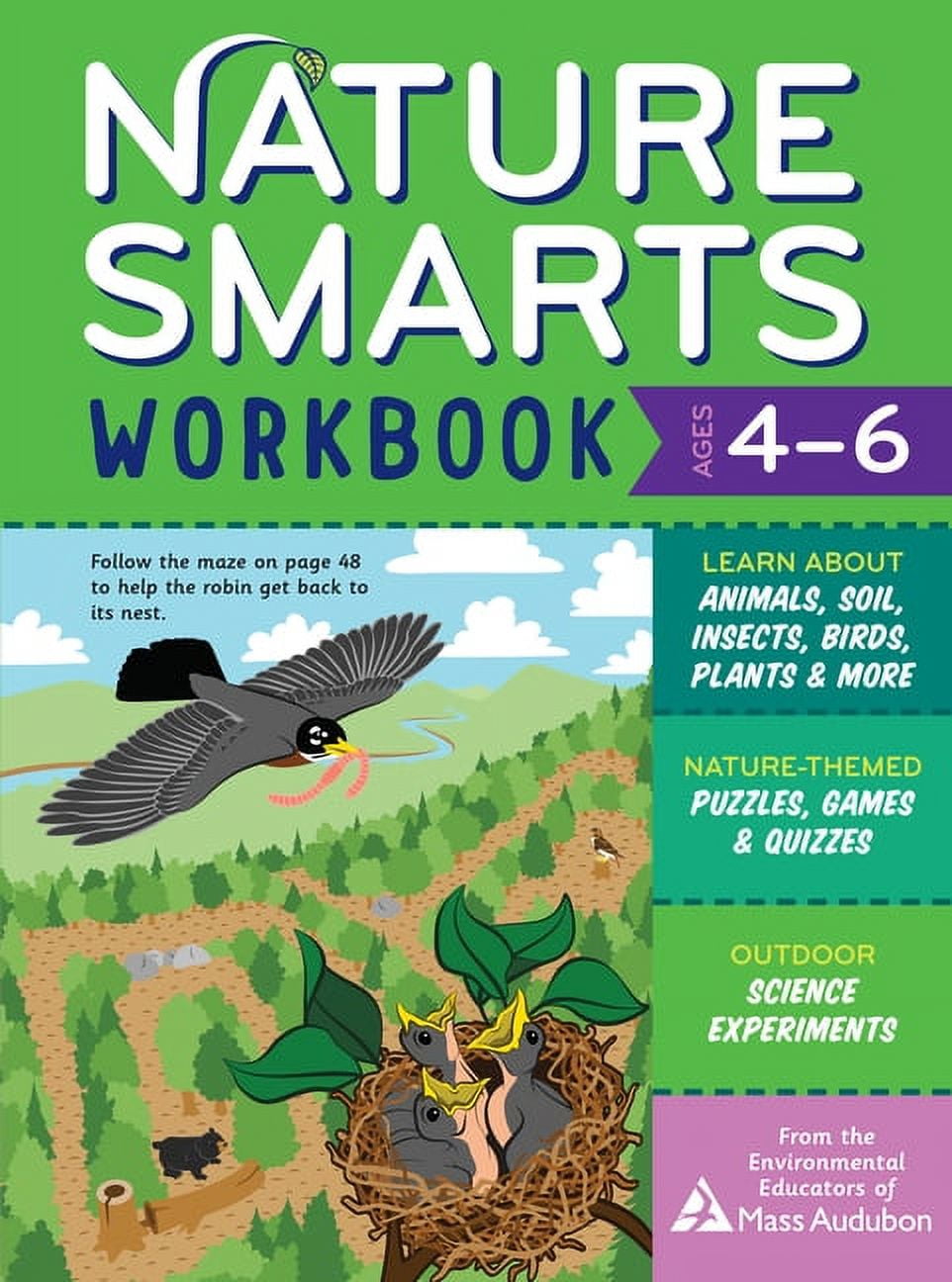 Nature Smarts Workbook Nature Smarts Workbook, Ages 4-6: Learn about ...